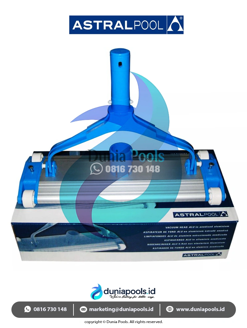 Astralpool Vacuum Head 4 Wheel 2 Inch | Kontraktor Kolam Renang & Pool ...